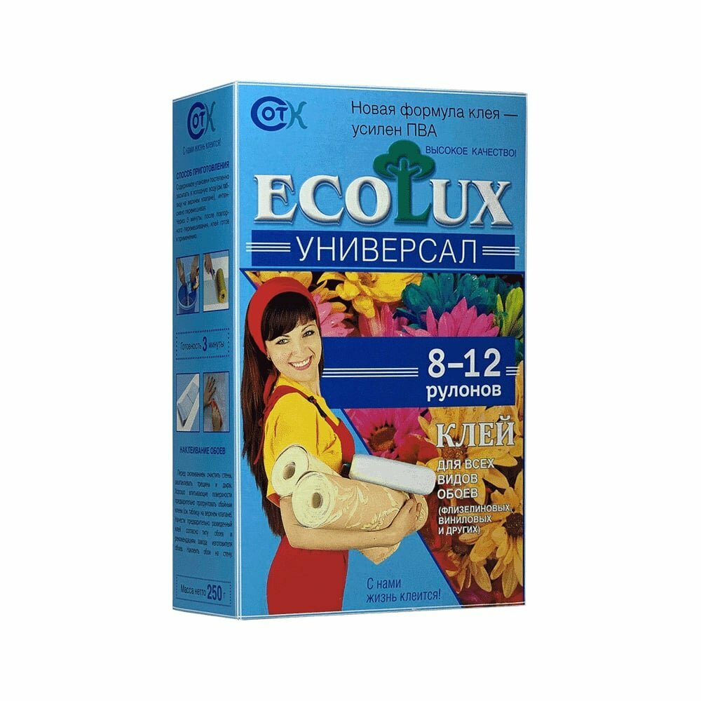 Клей для обоев Ecolux Универсал