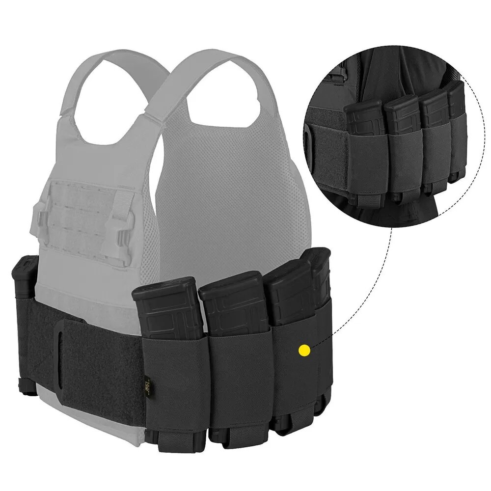 Krydex Gear Тактический эластичный куммербанд для пейнтбольного снаряжения