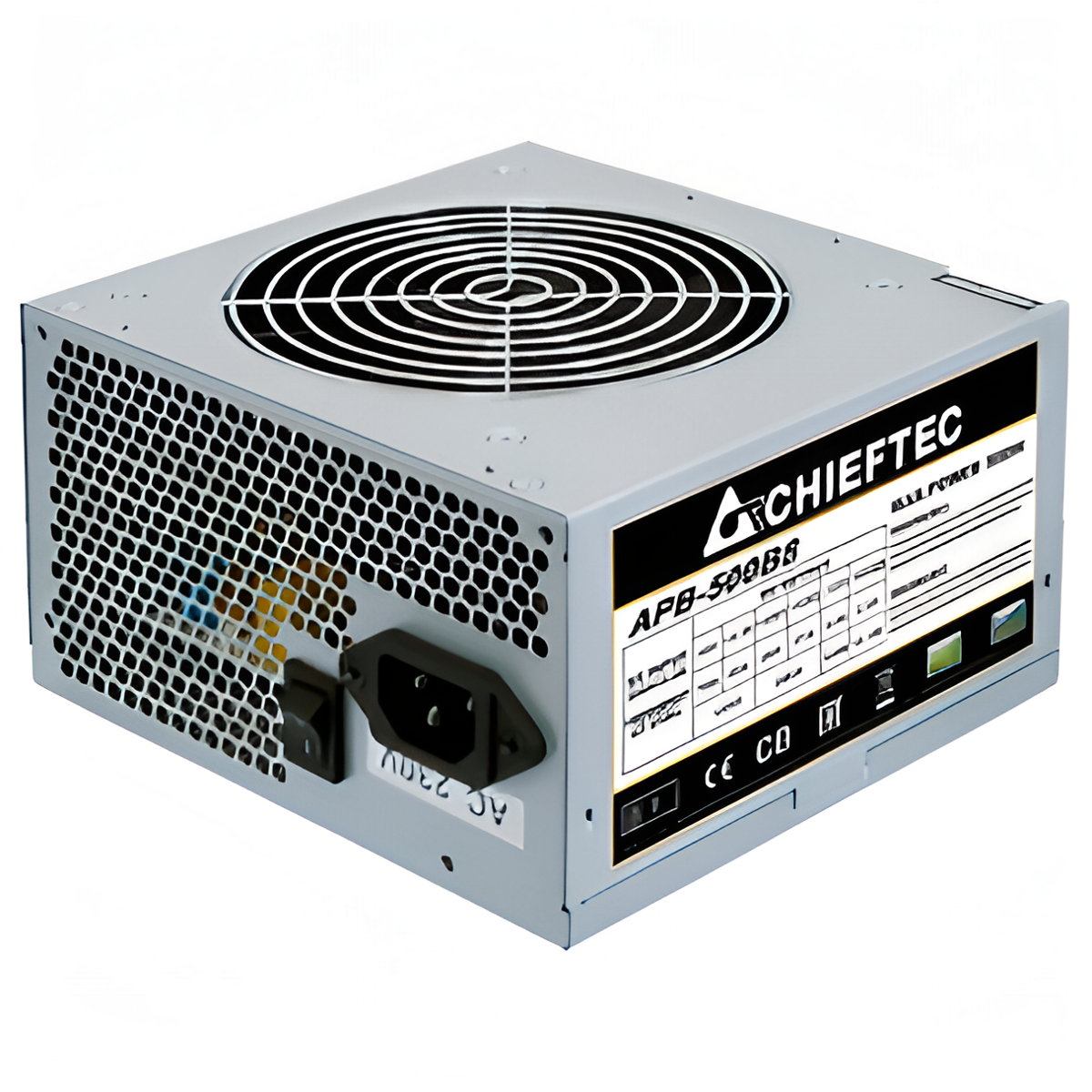 Блок питания Chieftec 500W Value, 120mm, 80 PLUS Standard (APB-500B8), (OEM)