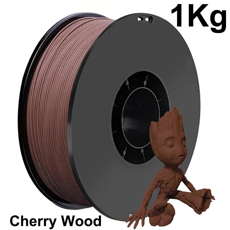 PLA филамент Cherry Wood 1kg