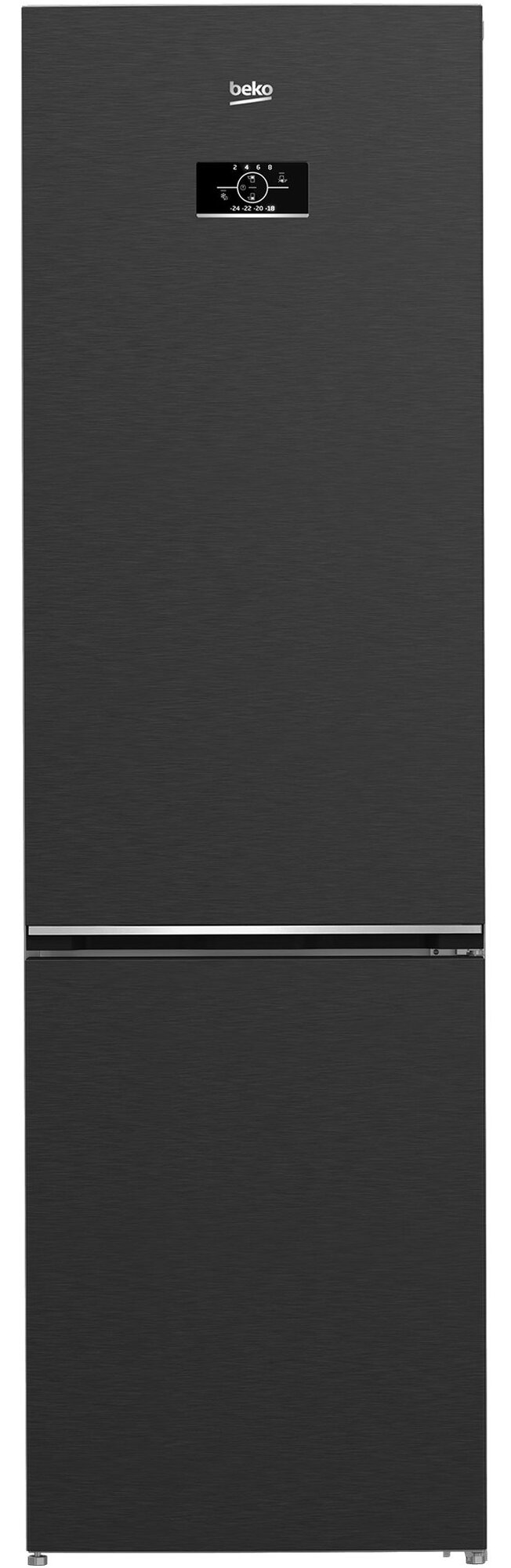 Двухкамерный холодильник Beko B3RCNK405HDXBR стальной антрацит