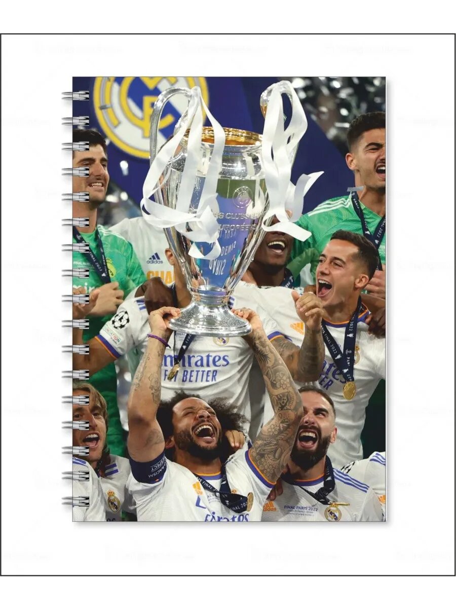 Тетрадь ФК Реал Мадрид - Real Madrid