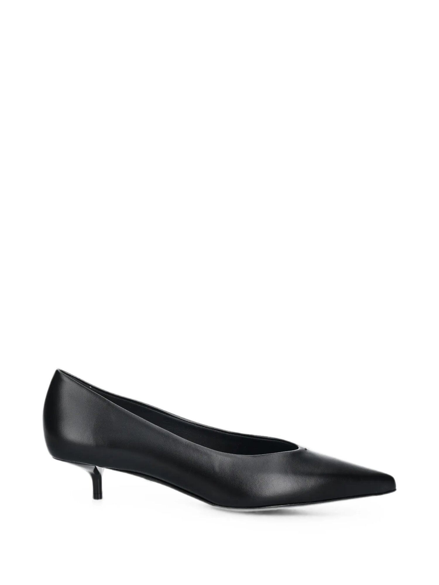Туфли Pointed-toe kitten-heel pumps 
