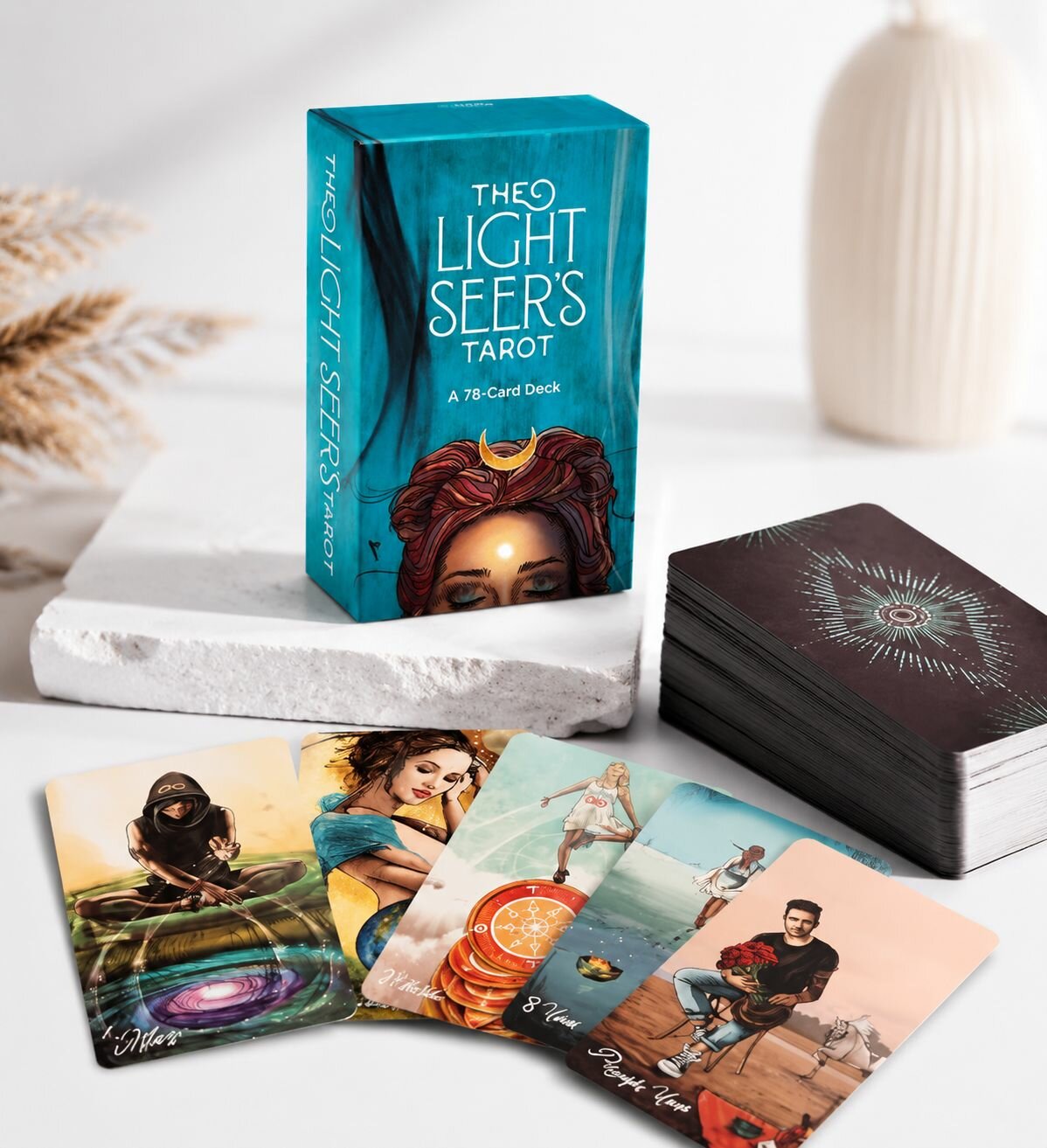 Light Seer's Tarot. Таро Светлого провидца (78 карт и руководство) колода Таро с руководством