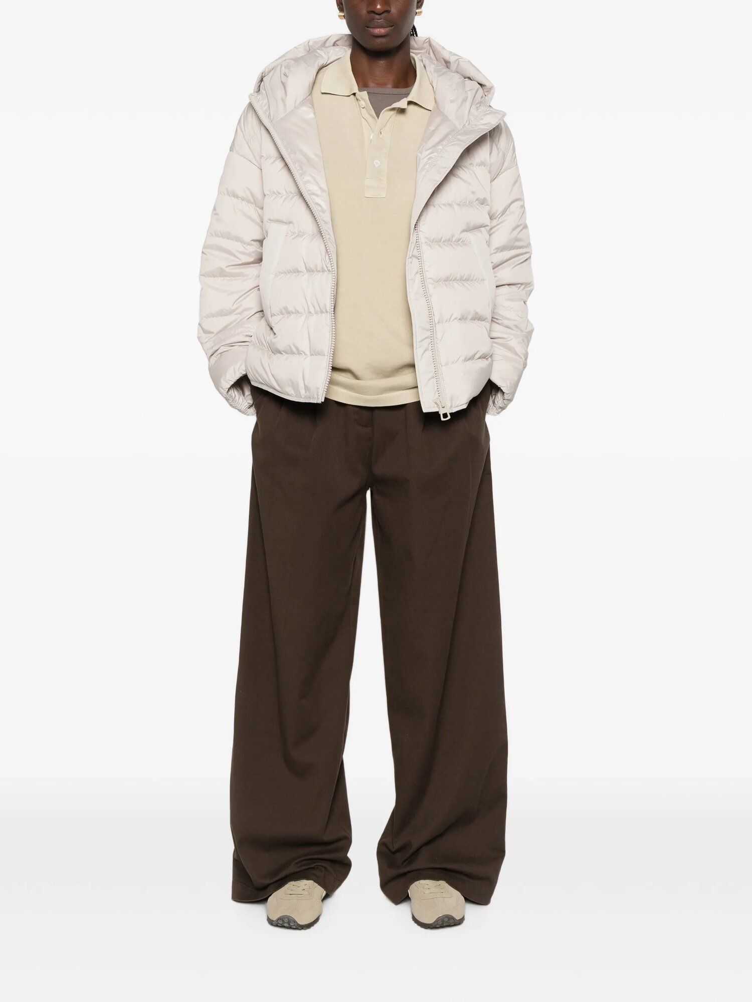 Куртка Marc O'Polo Quilted hooded jacket, размер 40 EU, разноцветный — фото 1