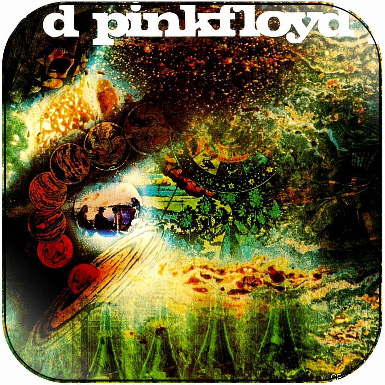 Pink Floyd "A Saucerful of Secrets", рок (1968, CD - диск)