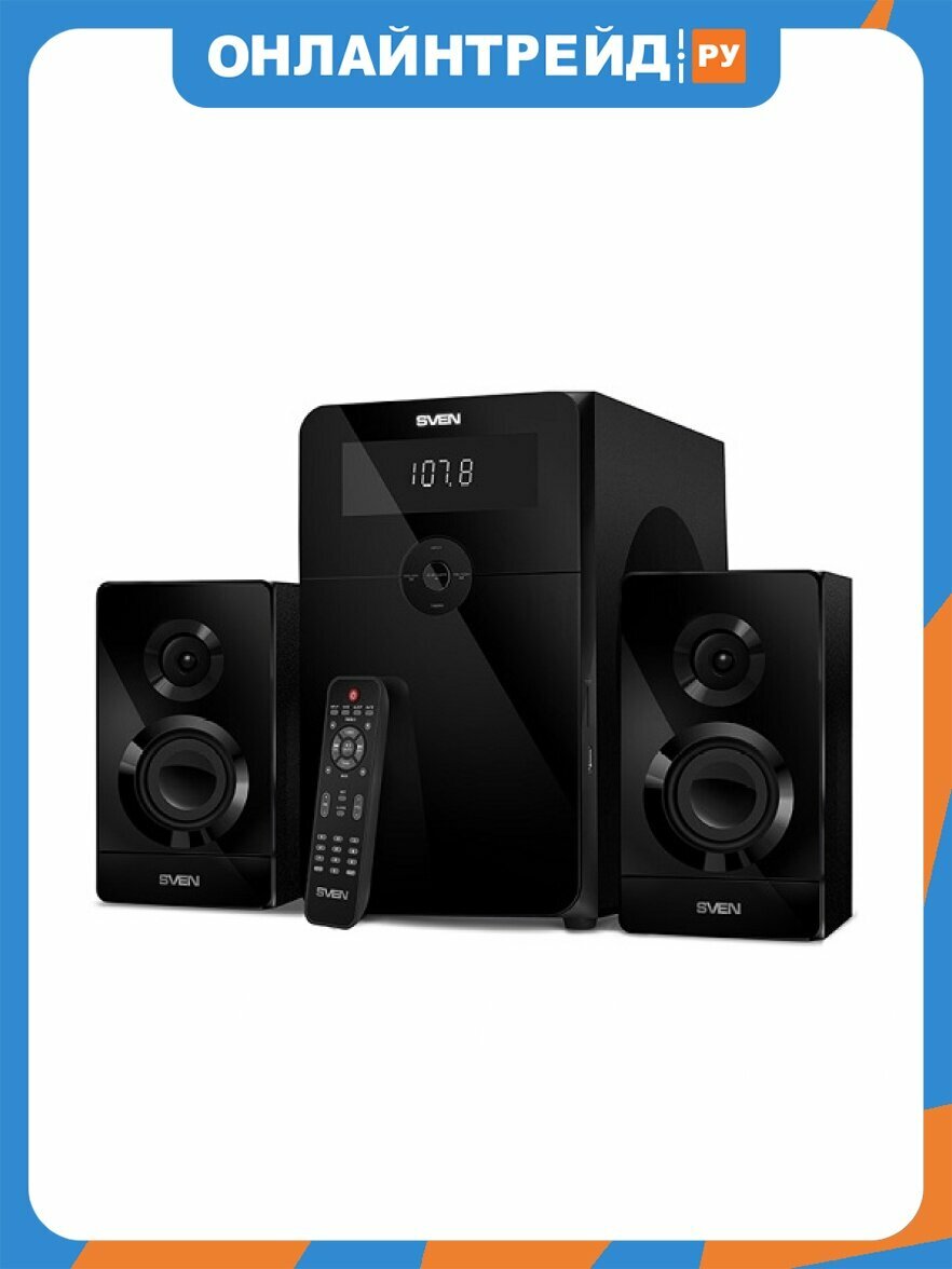 Колонки Sven 2.1 MS-2250 Black 50W+2x15W