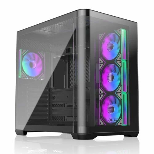Компьютерный корпус RAIJINTEK ATREUS BT4 (0R20B00255) черный - Midi Tower, E-ATX, USB 3.2 Gen 1 Type-A, USB 3.2 Gen 2x2 Type-C