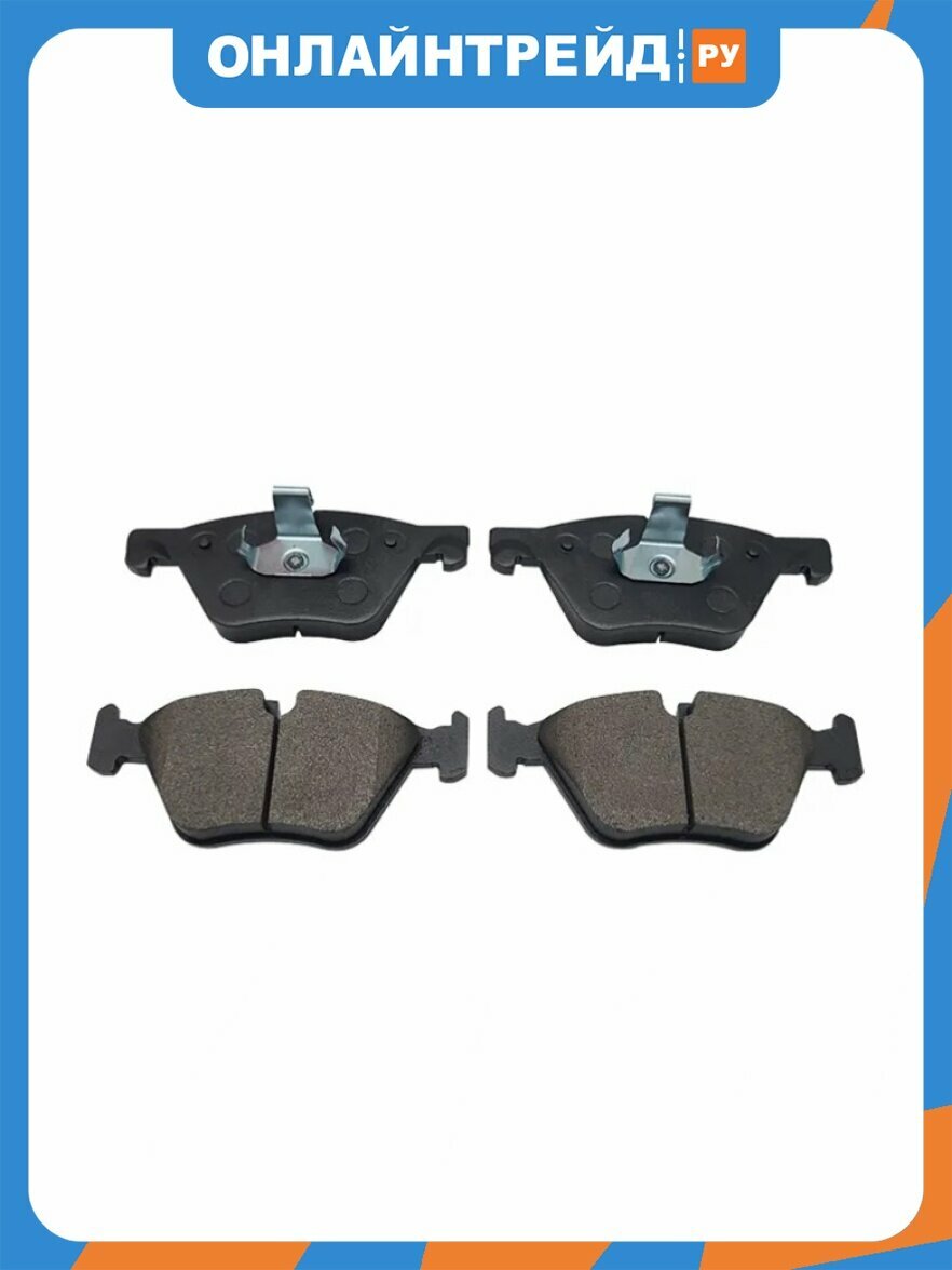 Колодки тормозные передние Ctr для BMW 5: F07/F10/F11 7: F02/F04, 4 шт, GK1419