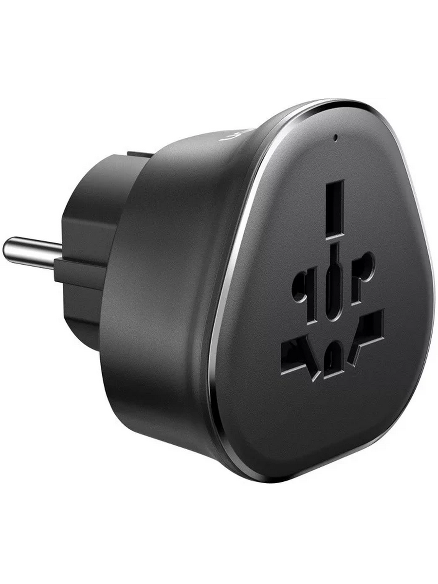 Сетевой адаптер UGREEN S500 (95050) Universal Travel Adapter Серый RU