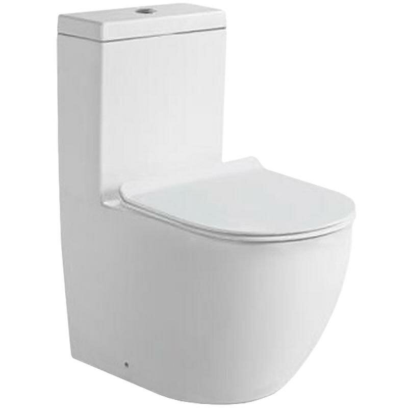Унитаз-моноблок SantiLine SL-5011 с сиденьем Микролифт
