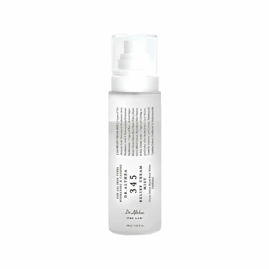 Dr.Althea 345 Успокаивающий мист-сыворотка с рисовой водой и пантенолом, Relief Cream Mist100 мл.