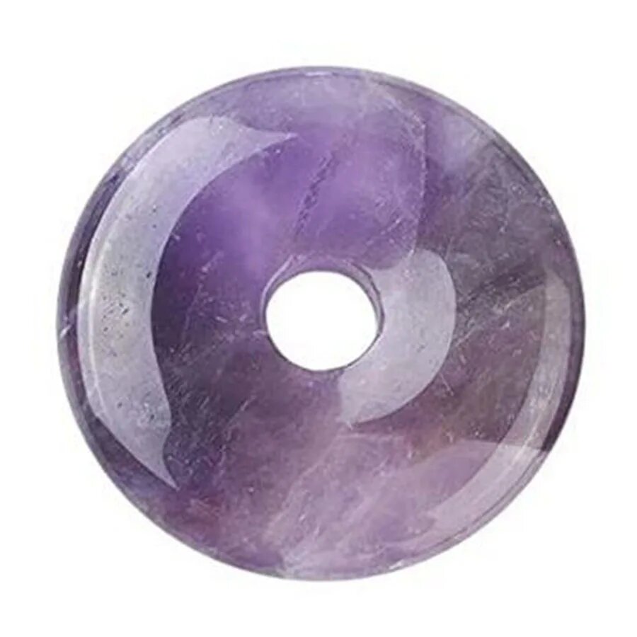 Натуральный аметист лазурит лабрадорит бусина 30 мм Фиолетовый, Amethyst