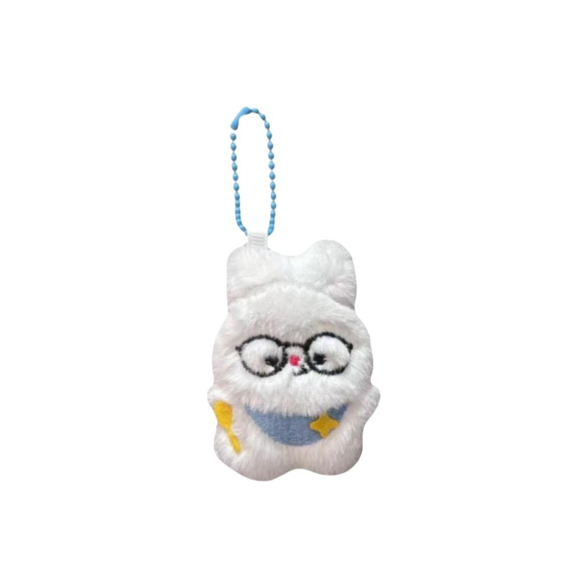 Плюшевая подвеска унисекс KUNYACHONG Милый Кот Заяц Пищащая, 8.5CM EU, Glass Bunny[Squeaking]