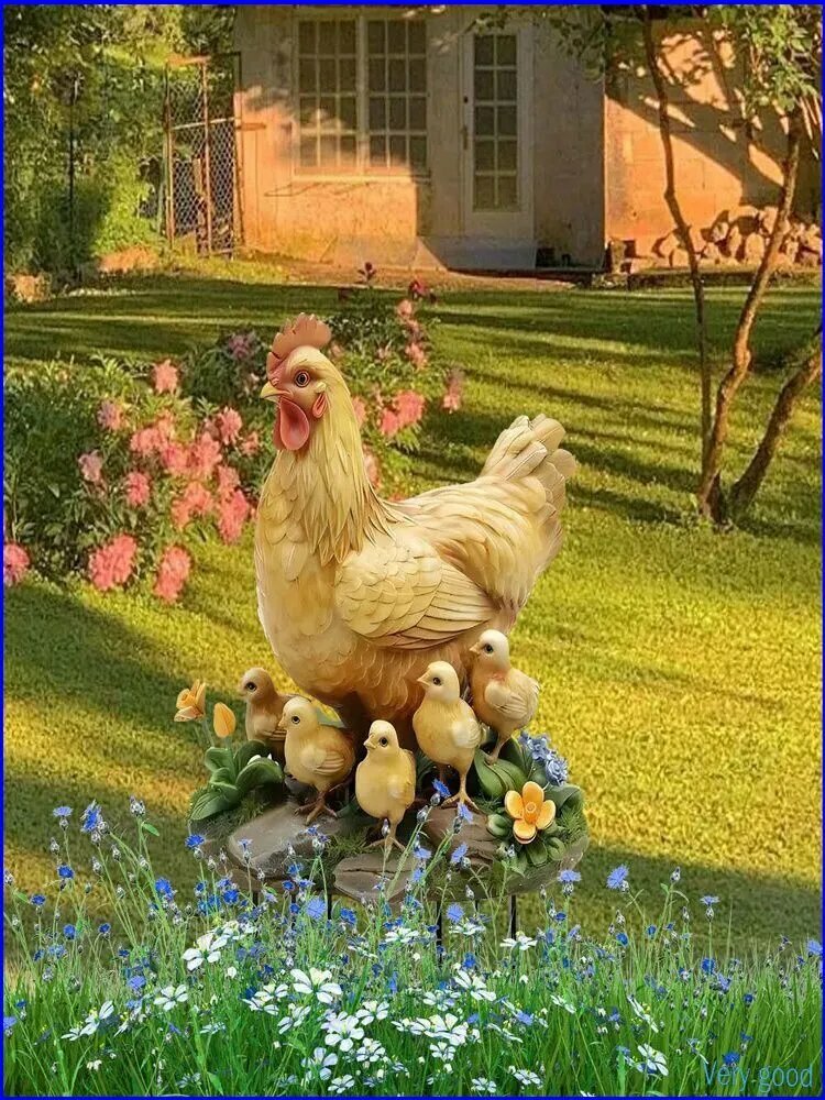 Фигурка садовая