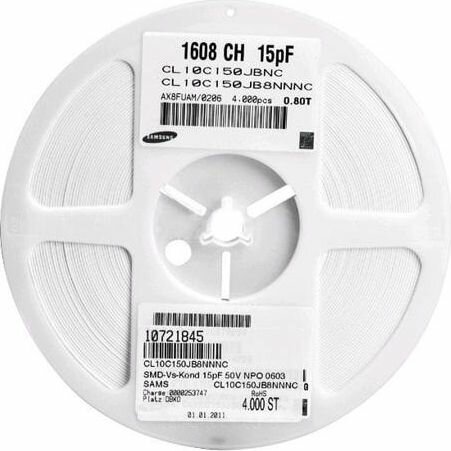 SAMSUNG CL21C220JBANNNC Конденсатор: керамический, MLCC, 22пФ, 50В, C0G, 5%, SMD, 0805, 1шт