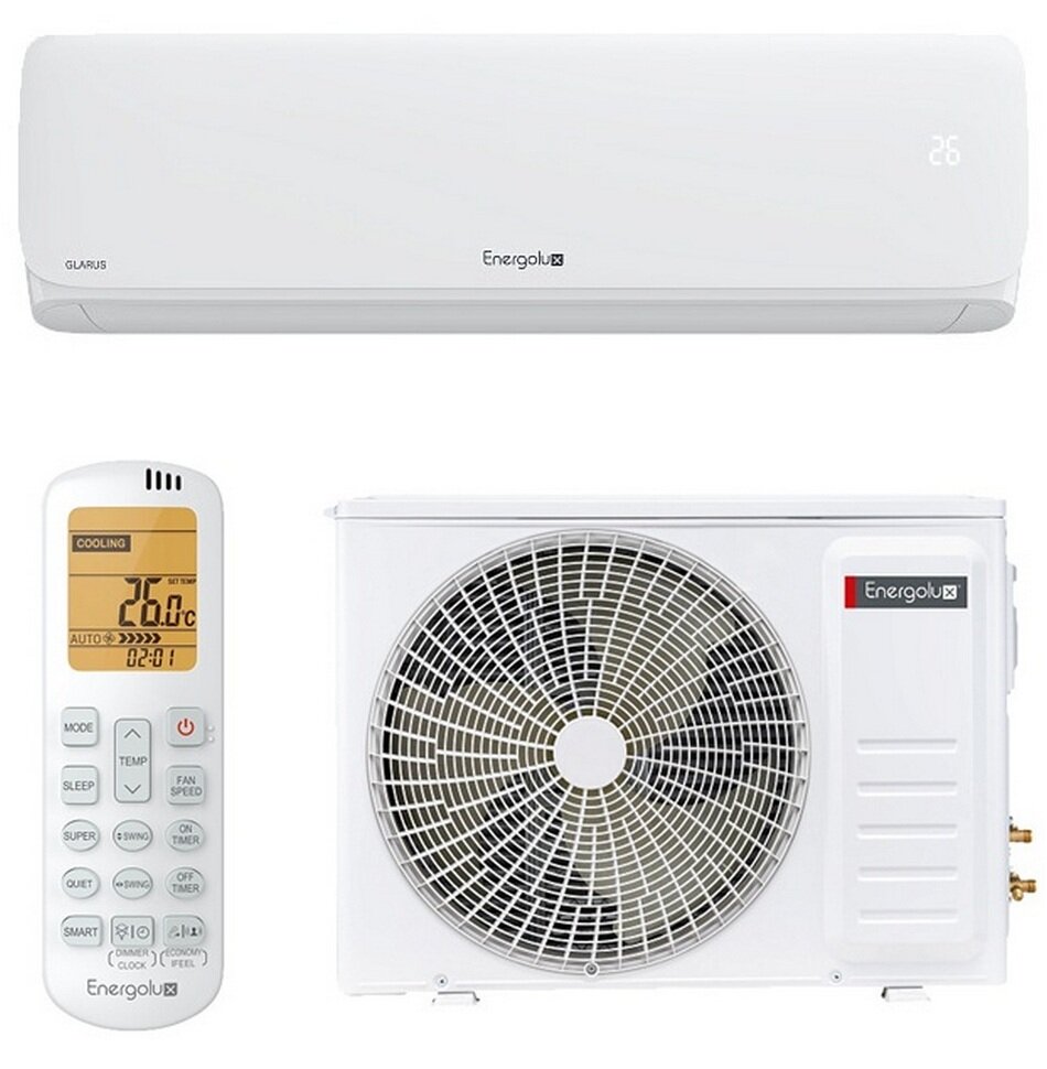 Настенный кондиционер Energolux GLARUS ESAS09GL1_H/ESAU09GL1_H комплект