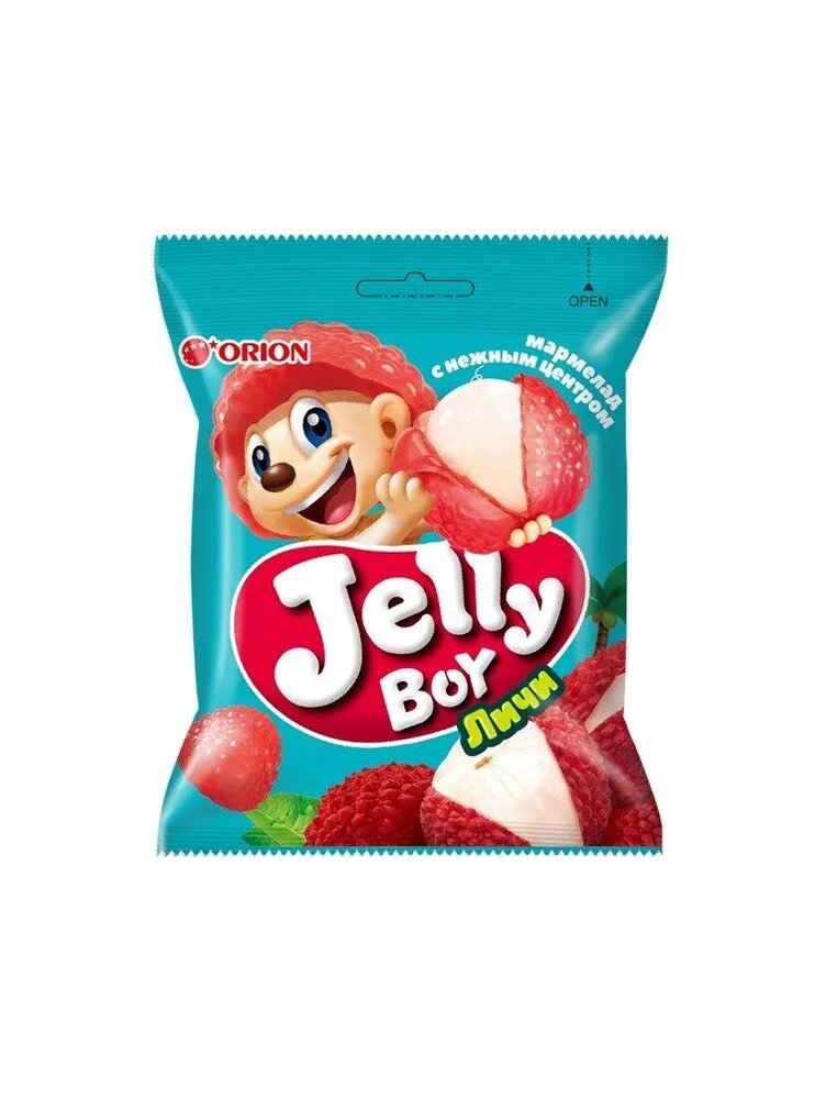 Жевательный мармелад Jelly Boy Личи, 114 г