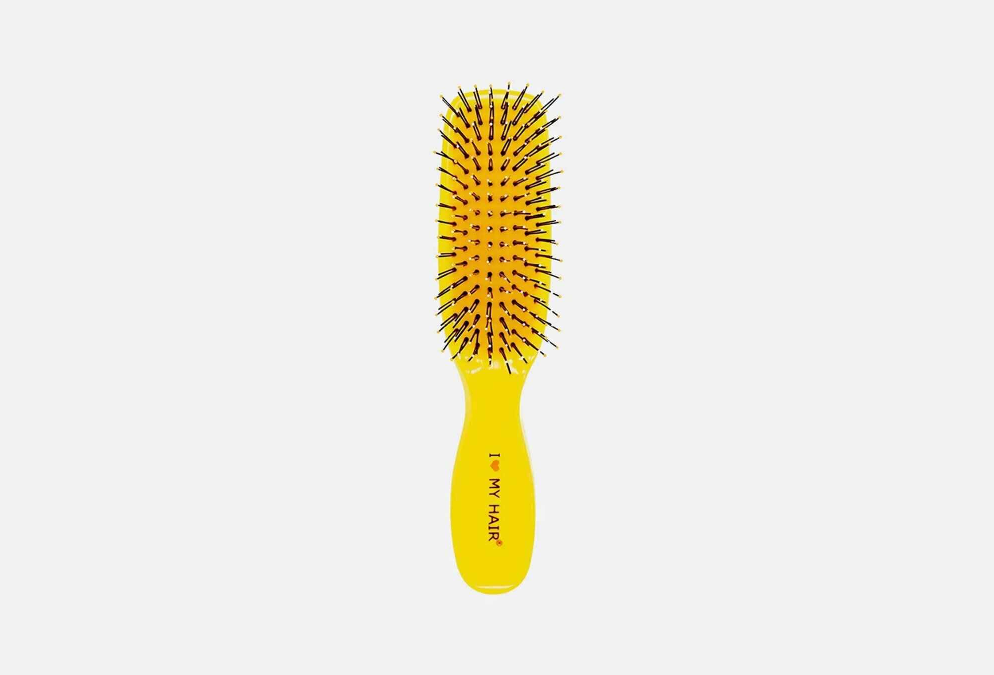 I LOVE MY HAIR ILMH Spider Classic 1503 желтая глянцевая S Щетка для волос 1шт