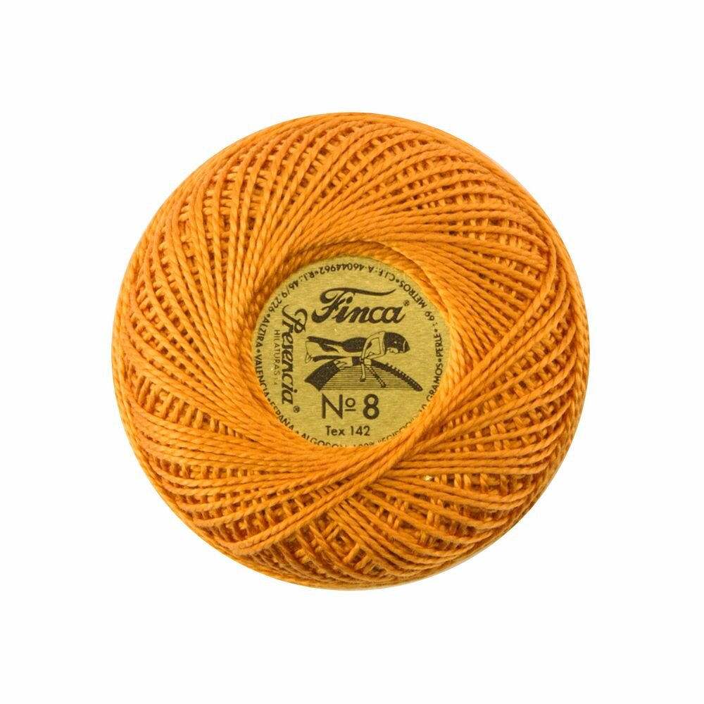Мулине PRESENCIA HILATURAS "Finca Perle", Жемчужное, №8, однотонный цвет 7731, 1 шт