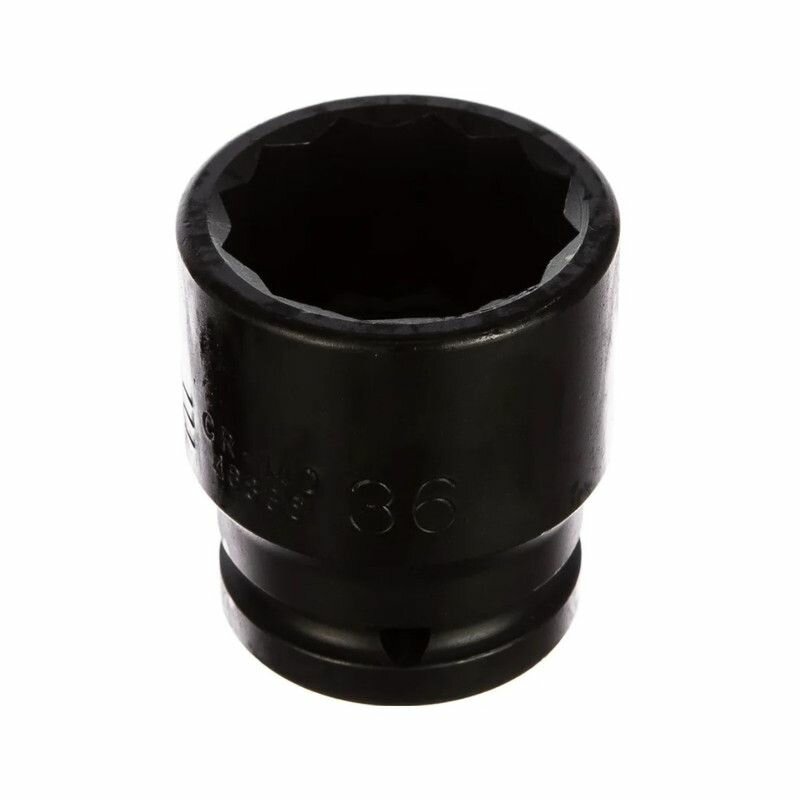 Головка торцевая ударная 3/4" 12-гранная, 36 мм, L57 мм, Force 46836