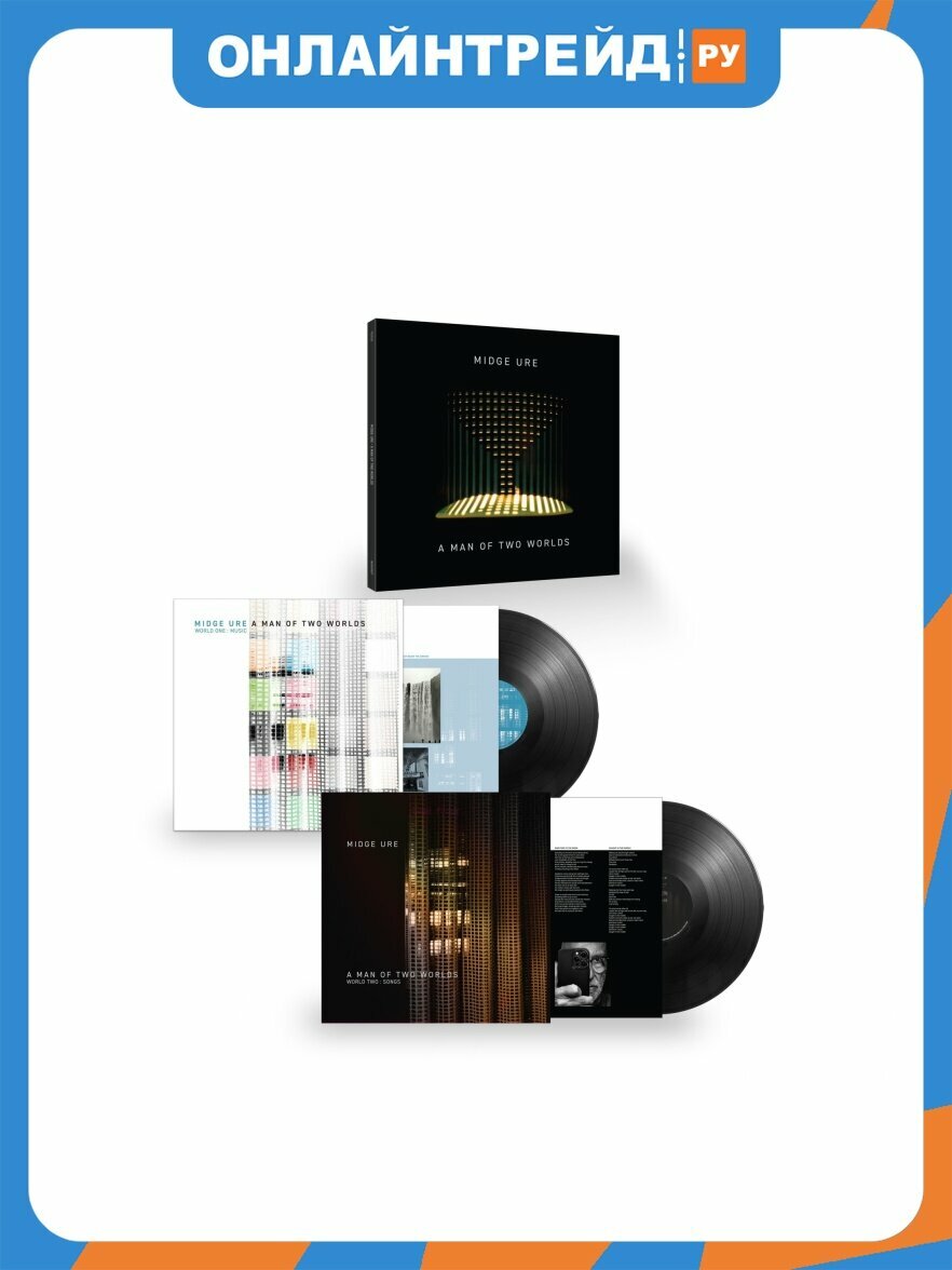 Виниловая пластинка EU Midge Ure - A Man Of Two Worlds (2LP)