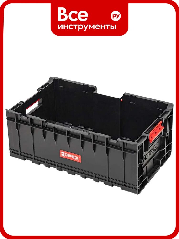 Поддон для инструментов Qbrick System ONE BOX 2.0, 50кг, черный, полипропилен