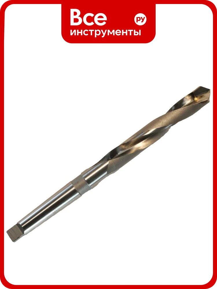 Сверло по металлу быстрорез K6030-D15.5 (15.5х120х218 мм; YG-8; КМ2; DIN345; 118 градусов), станков