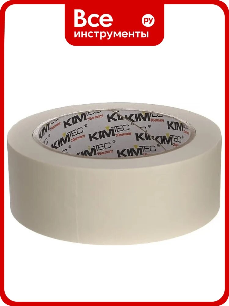 Малярная лента Kim Tec 05-01-01, 19мм x 45м, бумага, акриловый клей