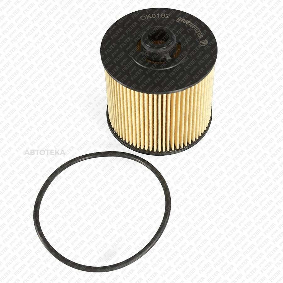 Фильтр масляный [Картридж] GREEN FILTER OK0192 Geely Coolray 19->