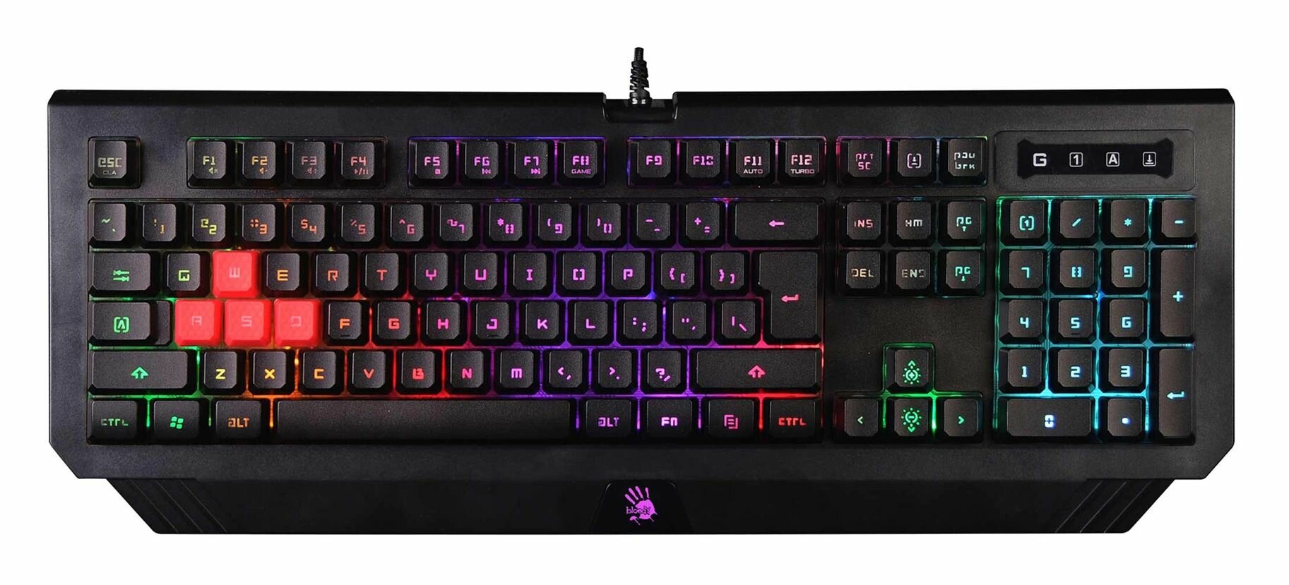 A4Tech B120N Клавиатура Bloody проводная USB черный