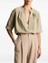 Блуза VINCE Pleated short-sleeve blouse, размер 8-10