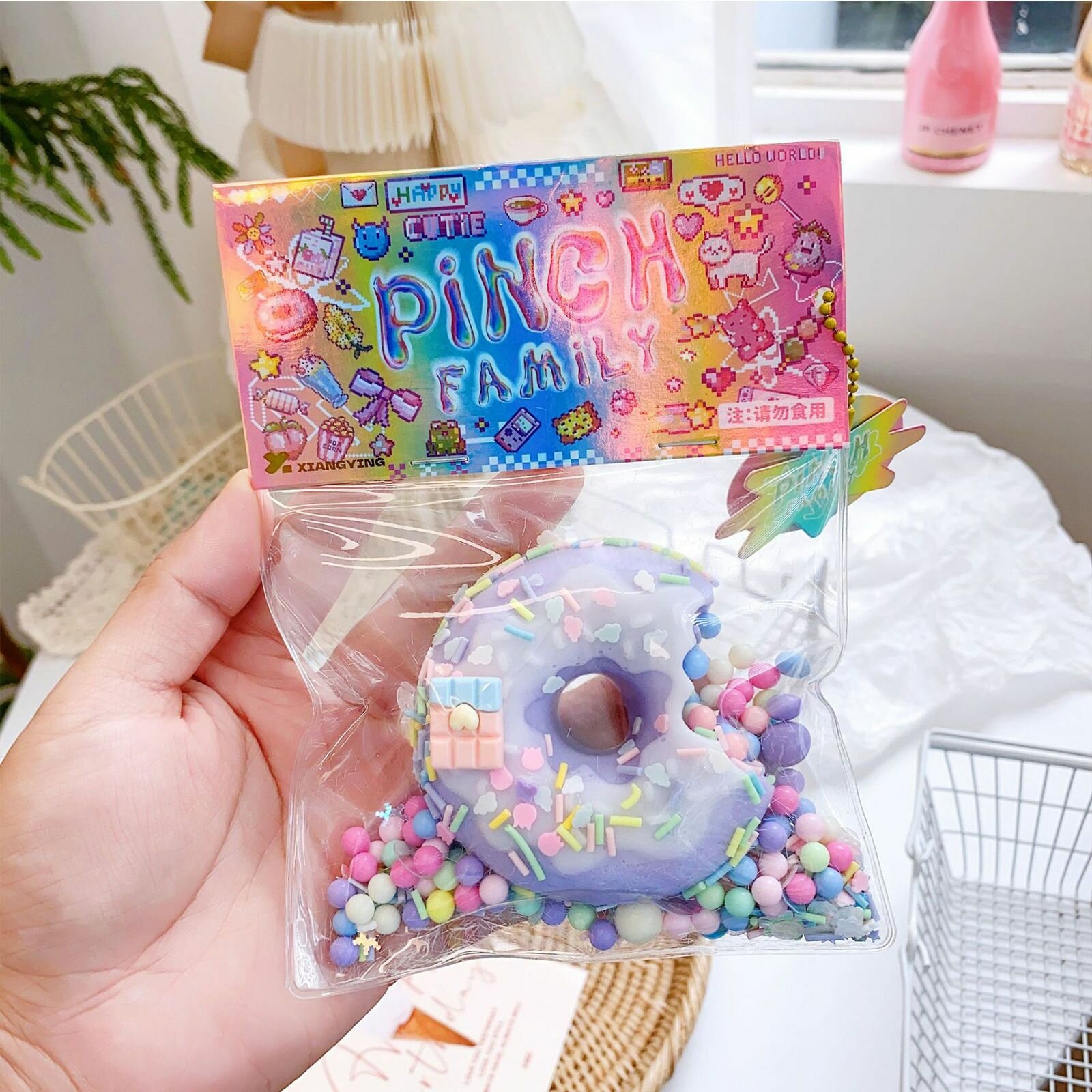 Таба лапка - Игрушка антистресс мялка для детей squeeze toy / Антистресс-сквиш котика сквиш котик антистресс мялка