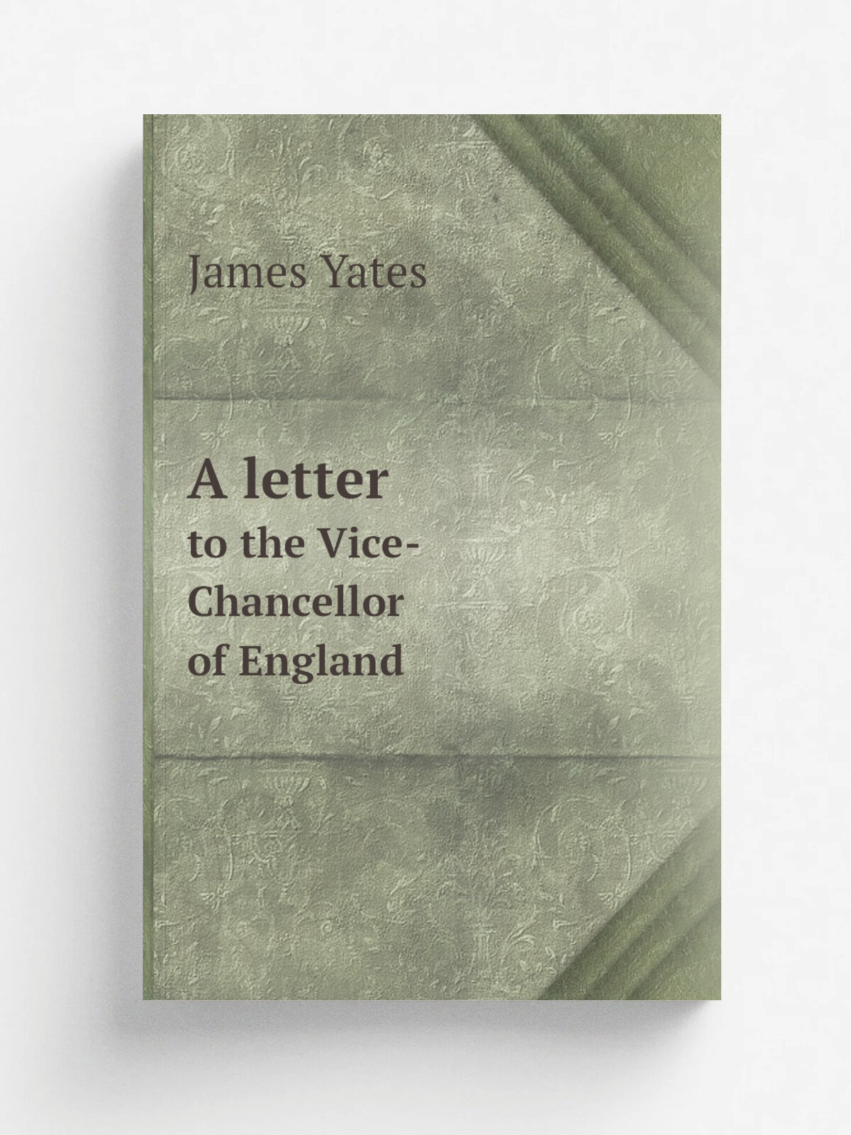A letter. to the Vice-Chancellor of England