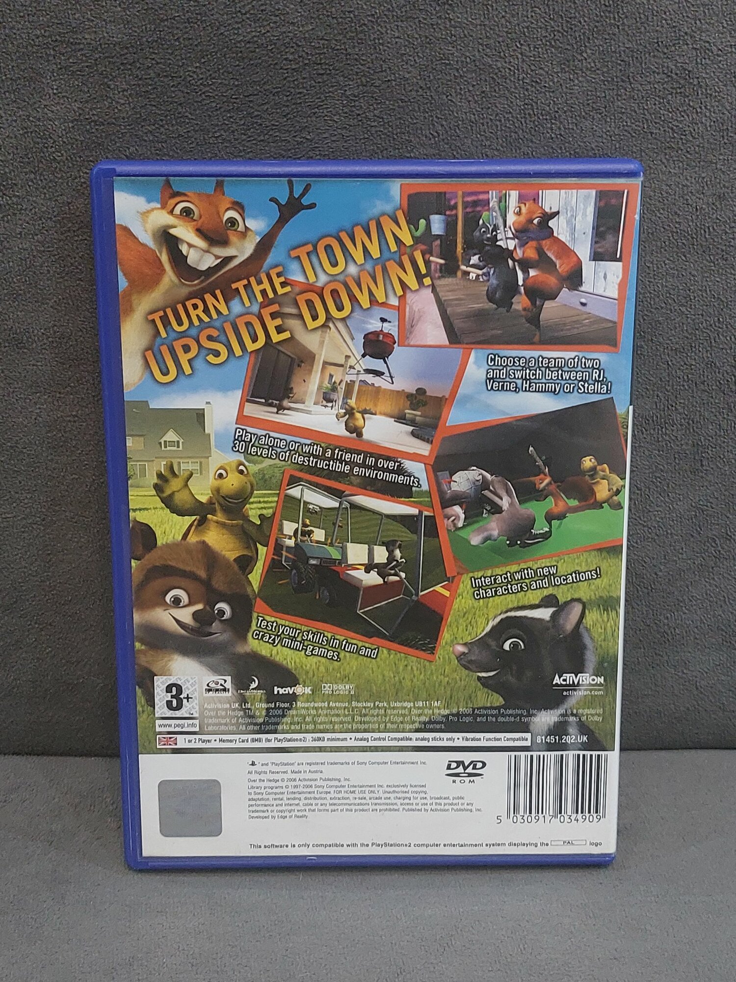 Видеоигра Over the Hedge PS2 — фото 1