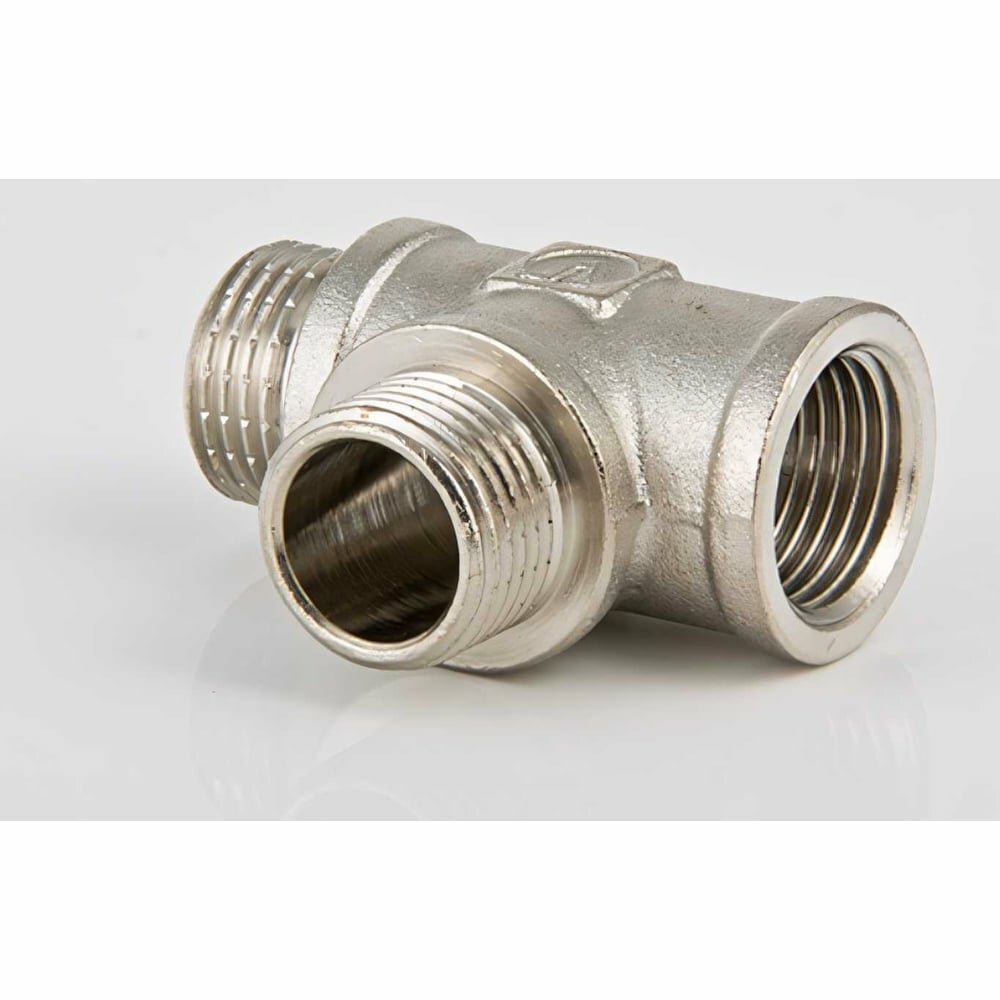 Тройник с двумя переходами на нар. р. 1/2 вн.-нар.-нар. Valtec VTr.133. N.0004 — фото 1