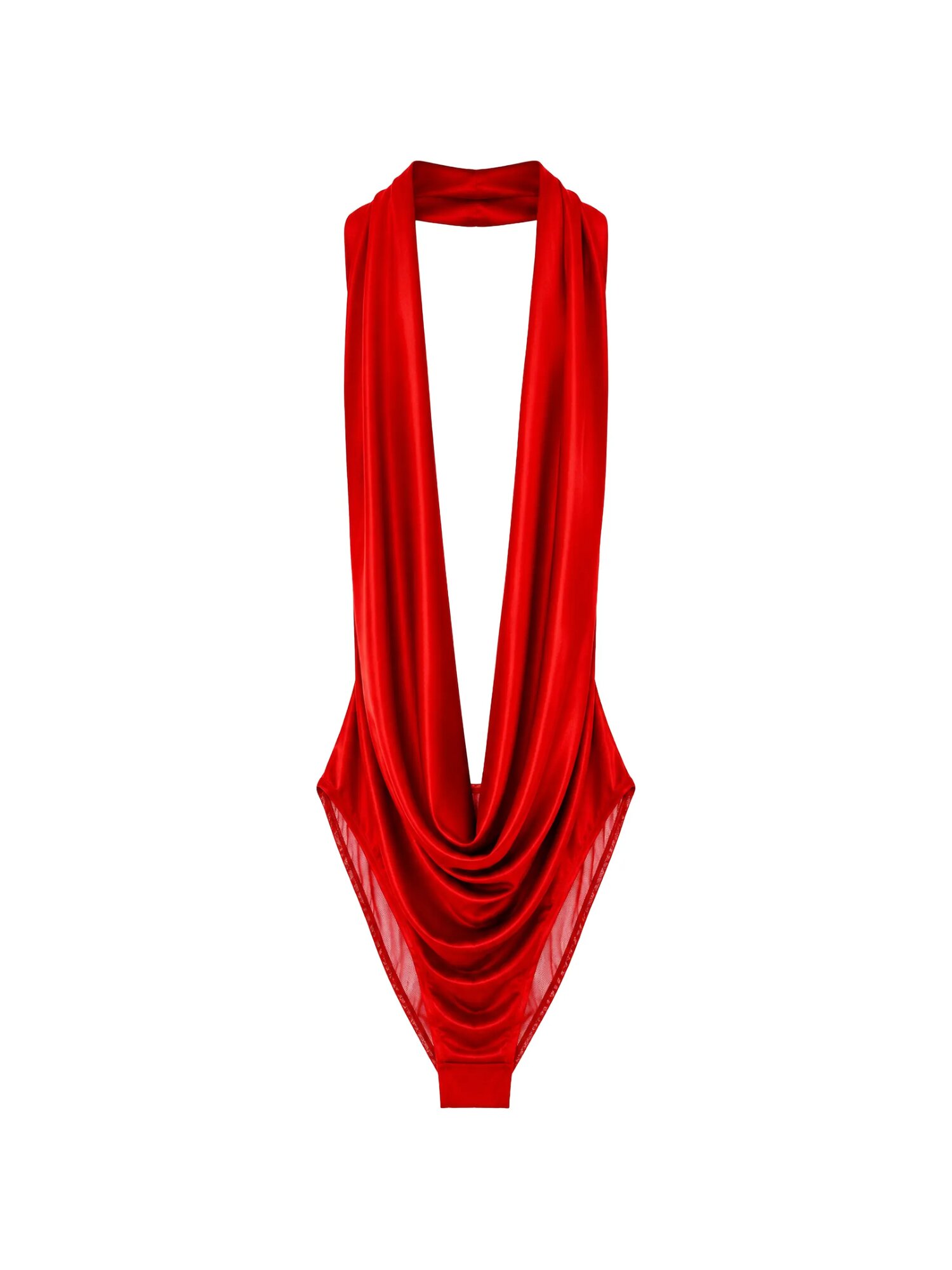 Боди бельевое Draped halterneck bodysuit