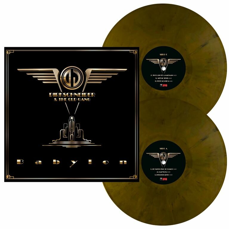 Виниловая пластинка Dirkschneider & The Old Gang - Babylon 2-LP Marbled Ltd. 300