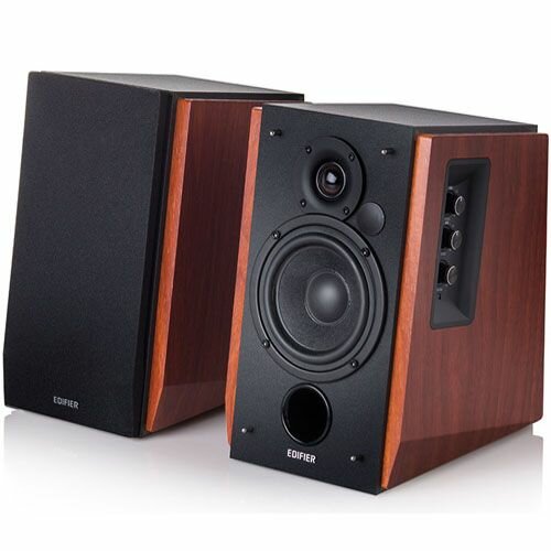 Компьютерная акустическая система Edifier R1700BT Brown мощность 66 Вт, Bluetooth v5 дерево