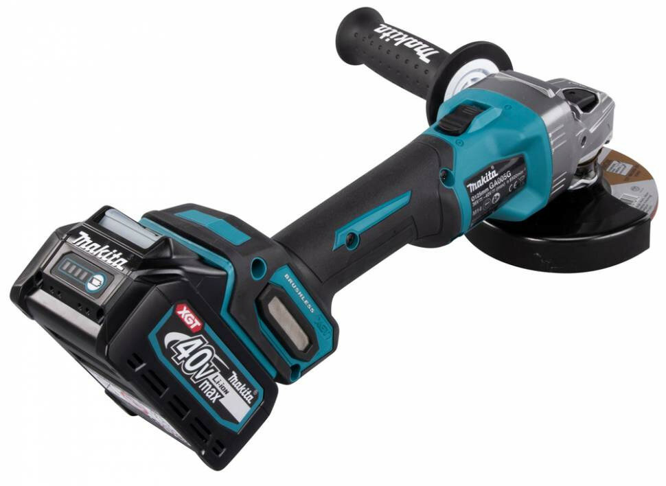 Аккумуляторная угловая шлифовальная машина Makita GA005GU201