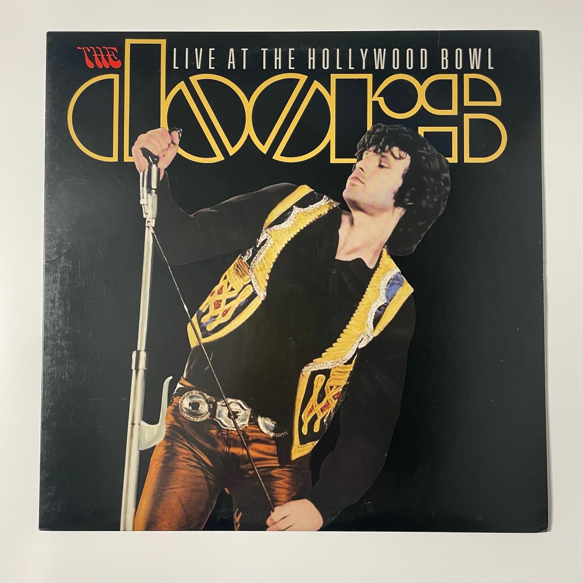 Винтажная виниловая пластинка LP The Doors Live At The Hollywood Bowl (США 1987)
