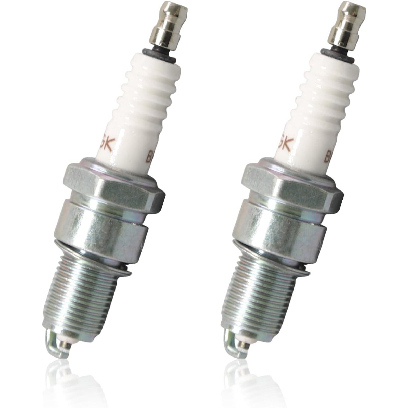 Комплект свечей зажигания BPR5ES 2 шт, совместимые с HONDA GX160, GX120, GXV120, GXV160, 5 л. с, 196 куб. см, аналог NGK 7734, Torch F5RTC 98079-55846