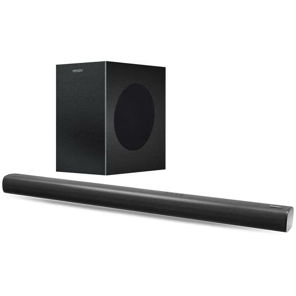 Саундбар Ginzzu GM-515, 160W, Doldy Atmos/HDMI/Optical/BT/USB/ДУ