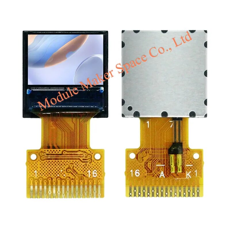 TFT LCD дисплейный модуль ST7735 0.42", цветной 96x54