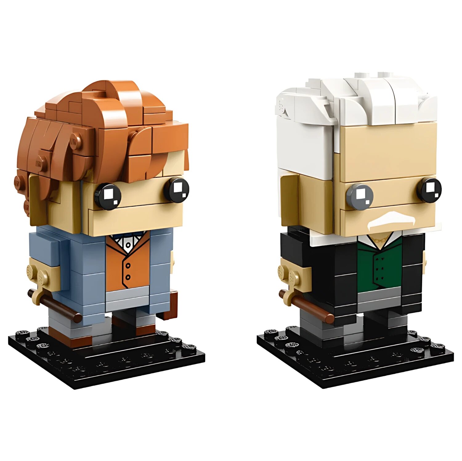Конструктор LEGO BrickHeadz 41631 Ньют Саламандер и Геллерт Гриндельвальд