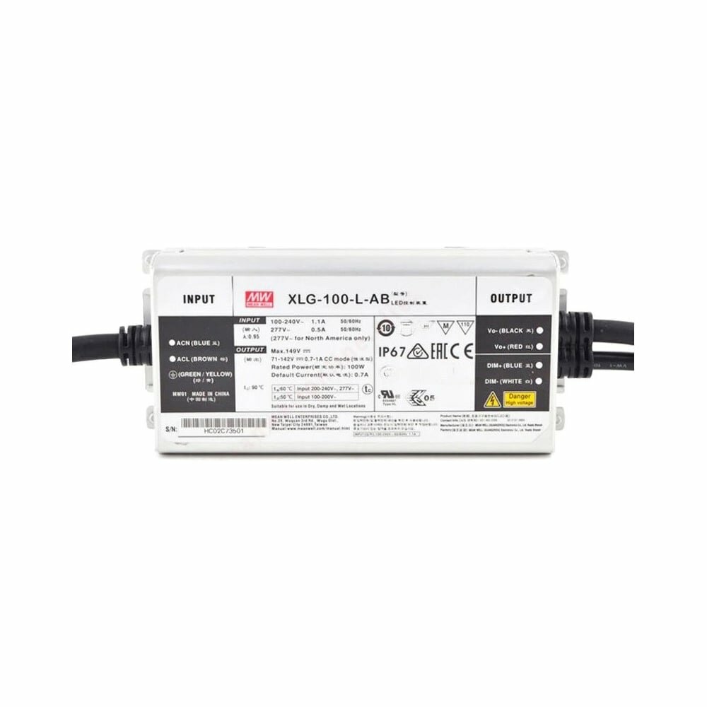 LED-драйвер Mean Well XLG-100-L-AB AC-DC 100Вт Т03403272