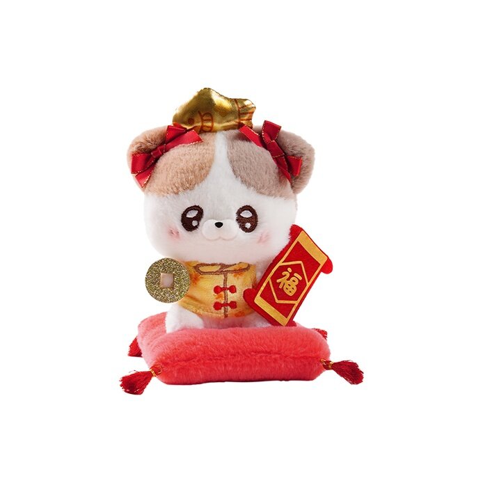 M&G SHOP Handspupu куклы кошек и собак года лошади плюшевые брелки 14 см