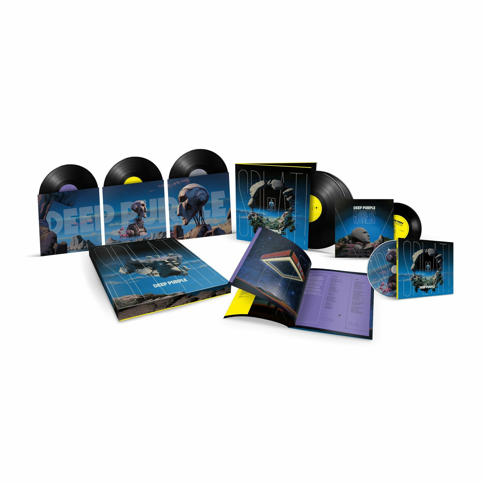Компакт-диск Deep Purple - Splat! (Limited Box Set) (2 LP, 3 Single 10", 1 Single 7", 1 CD) (1 CD)