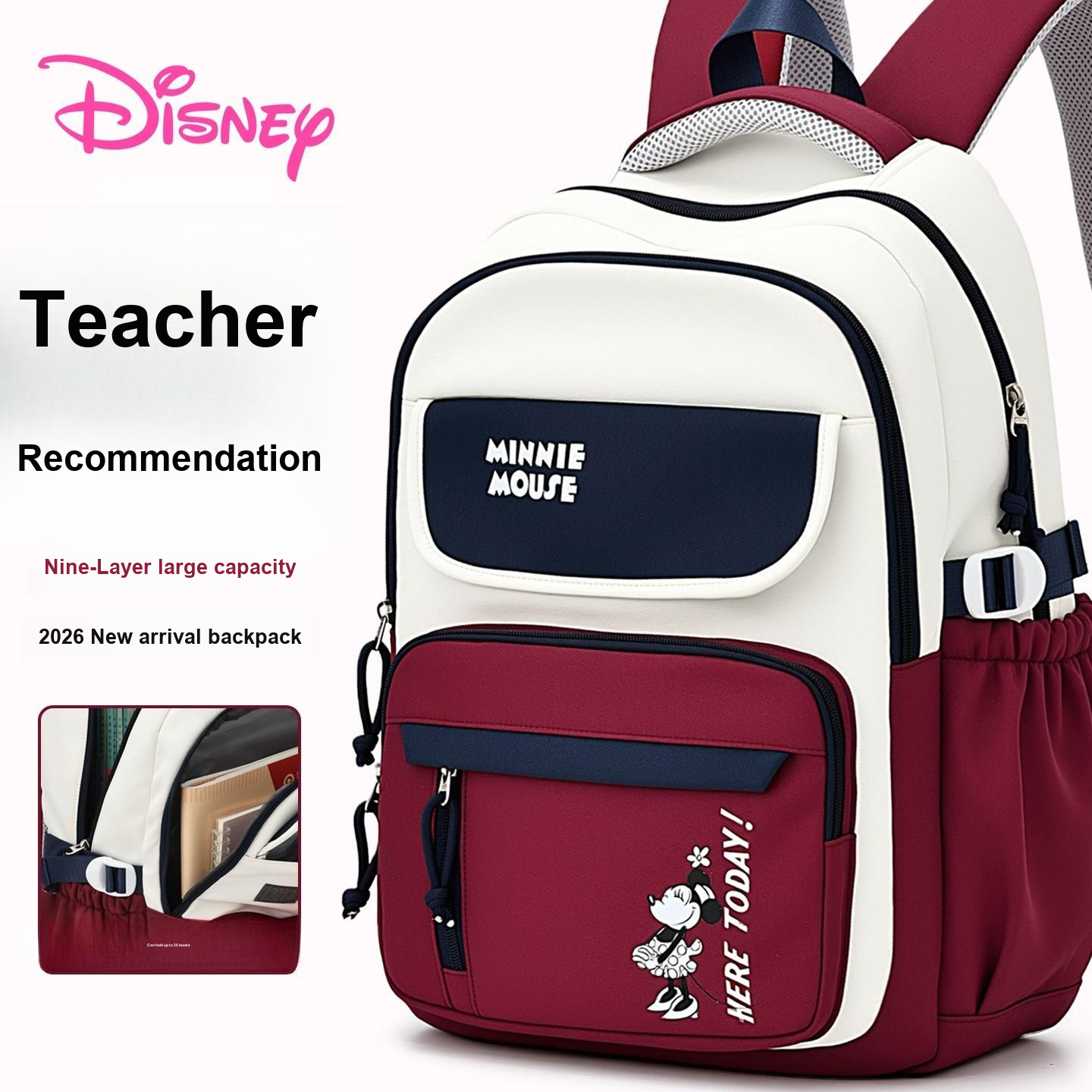 Сумка Disney, бургунди — фото 1