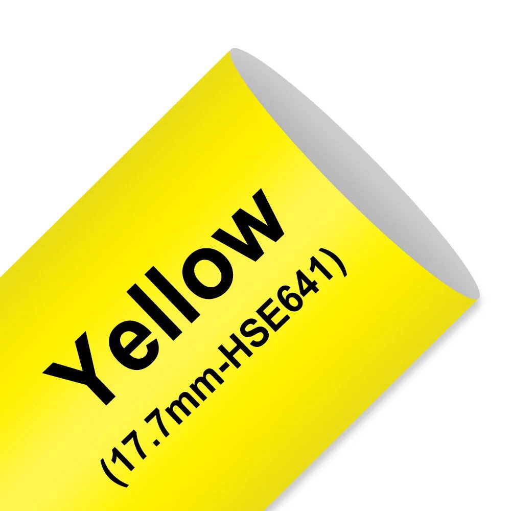 Термолента Yellow (17.7mm-HSE641)